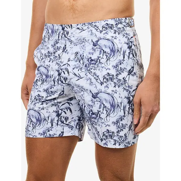Orlebar Brown Bulldog Printed Swim Shorts
