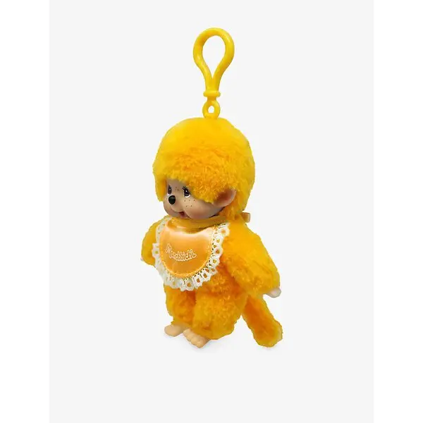 MONCHHICHI Satin-lace Bib Soft Bag Charm