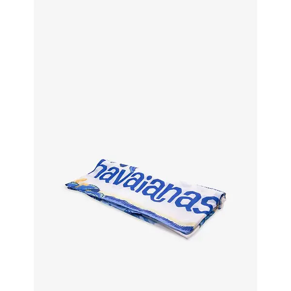 Havaianas Canga Tropicalia Vibes Ii Beach Towel - Blue