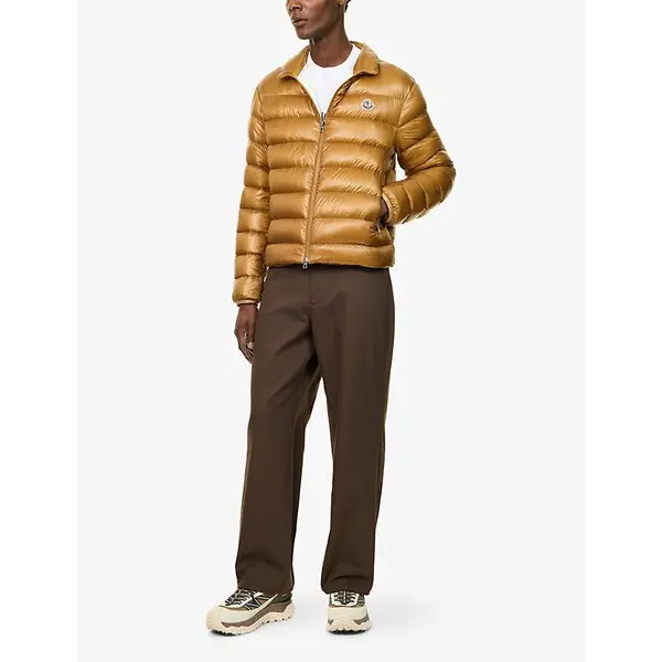 Moncler Padded Jacket With Logo Badge