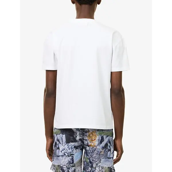 PELLADOR Pigeon Logo Cotton T-shirt