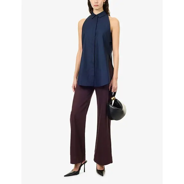 DARKPARK Vanessa Button Sleeveless Cotton Shirt
