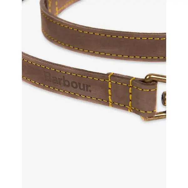 Barbour Branded Leather Dog Lead