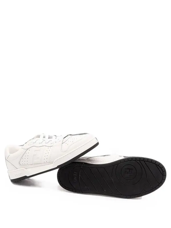 Fendi Match Leather Sneakers
