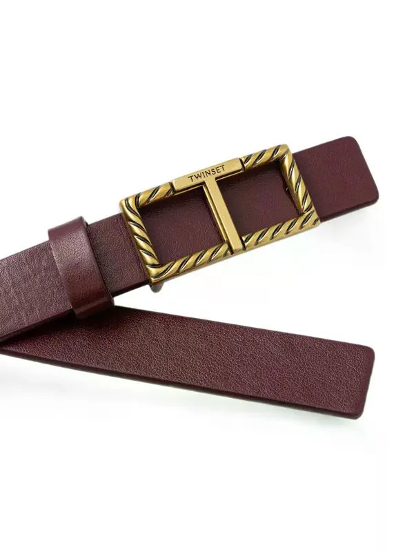 TWINSET Reversible Belt With Logoed Buckle
