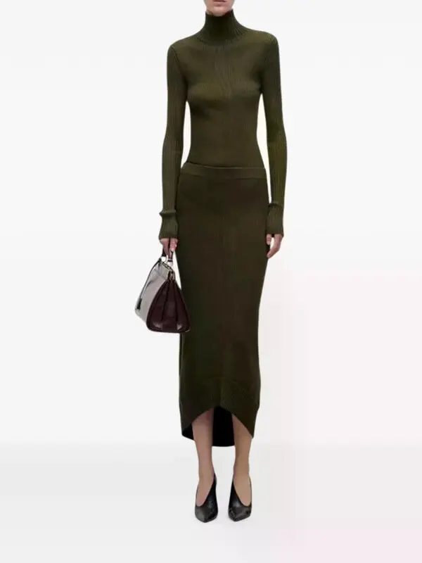 Victoria Beckham Ribbed Roll-neck Sweater