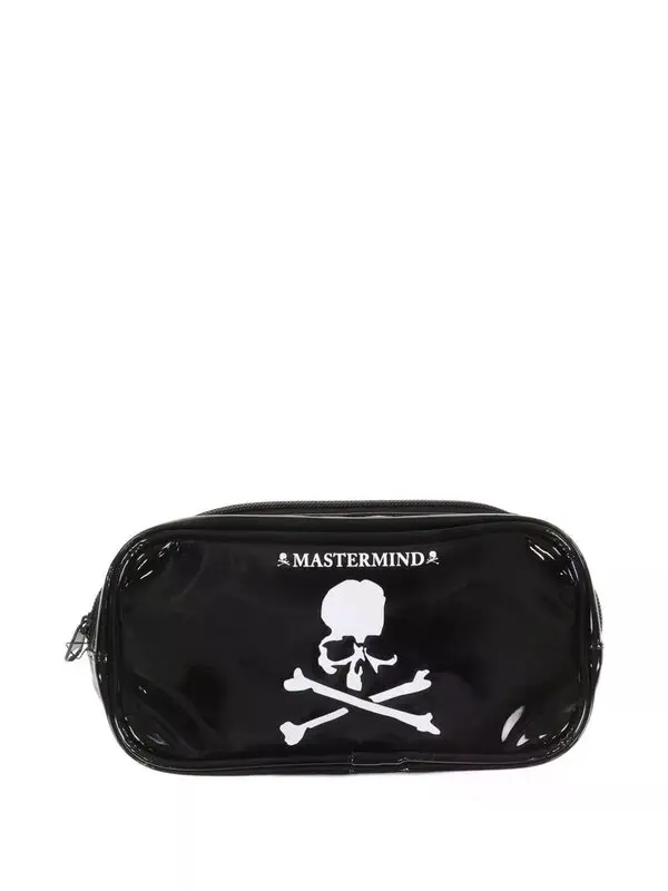 MASTERMIND WORLD Logo-waistband Silk Boxers - Black
