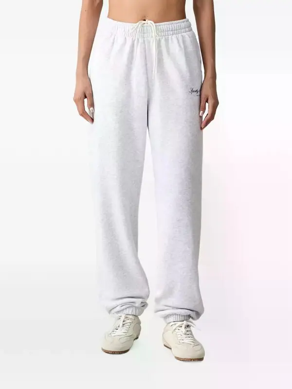 SPORTY & RICH Logo-print Drawstring Track Pants