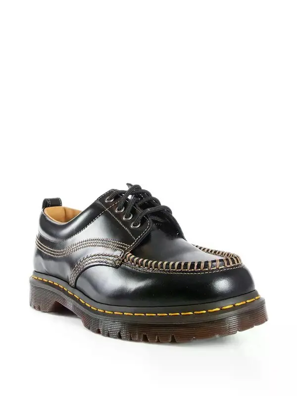 Dr. Martens Lowell Leather Moc-toe Shoes