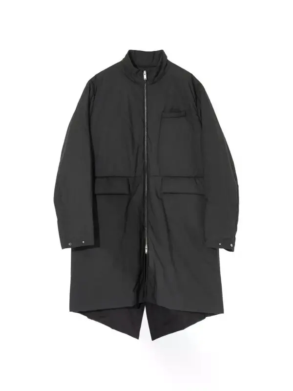 Undercover Belted Portrait Print Coat