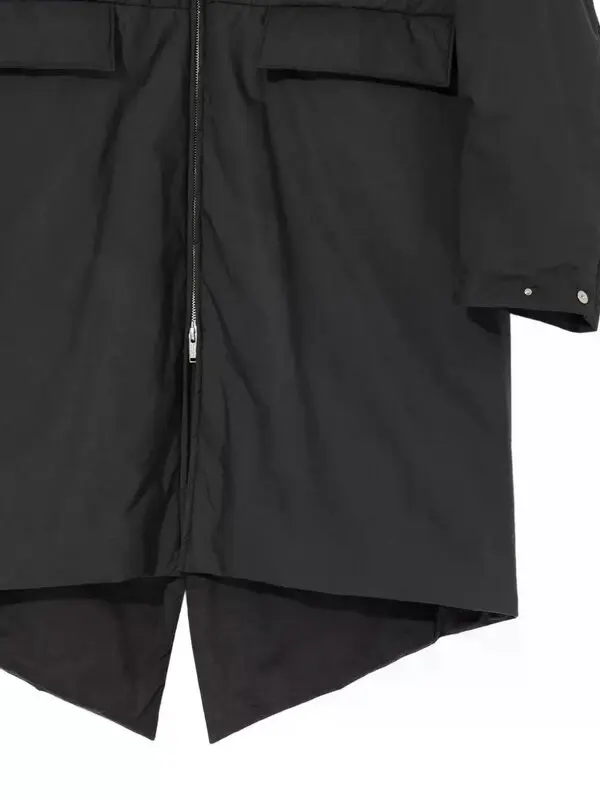 Undercover Belted Portrait Print Coat