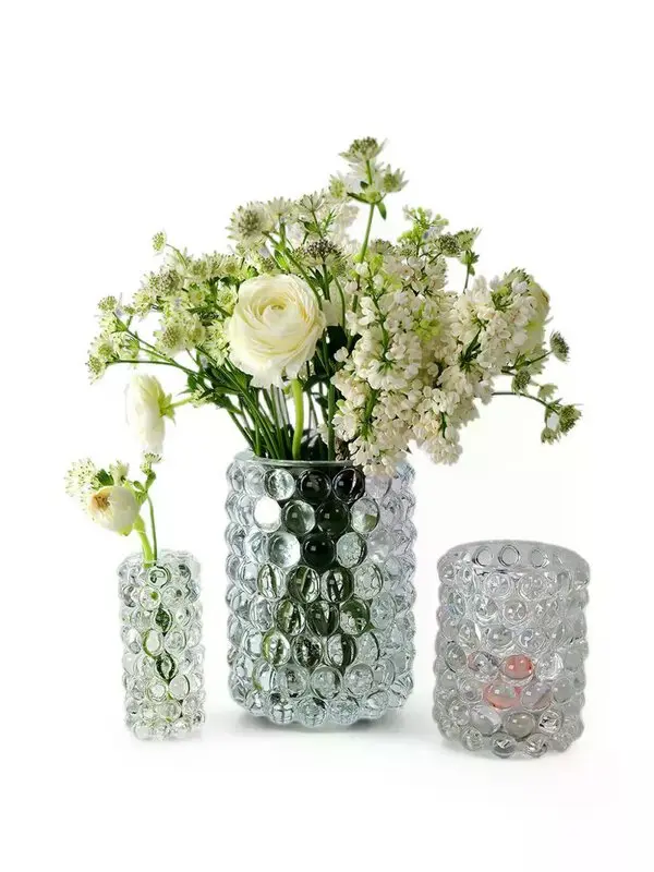 SKOGSBERG&SMART Medium Hurricane Boule Hobnail Vase