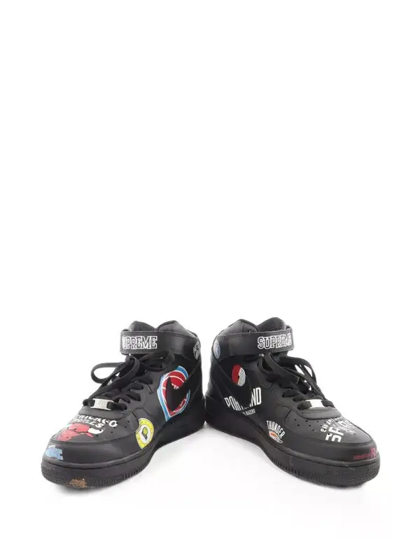 Nike 2010s X Supreme Nba Air Force 1 Mid '07 Sneakers