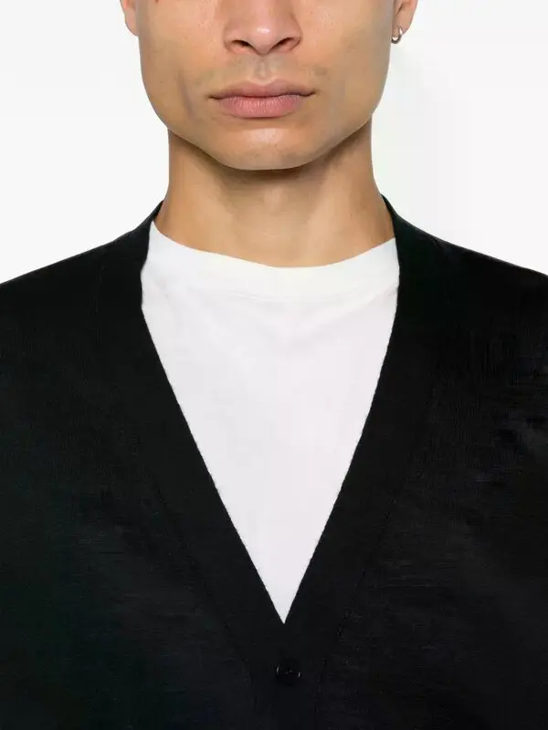 John Smedley Bradrick V-neck Button-up Cardigan