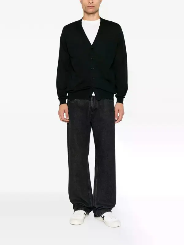 John Smedley Bradrick V-neck Button-up Cardigan