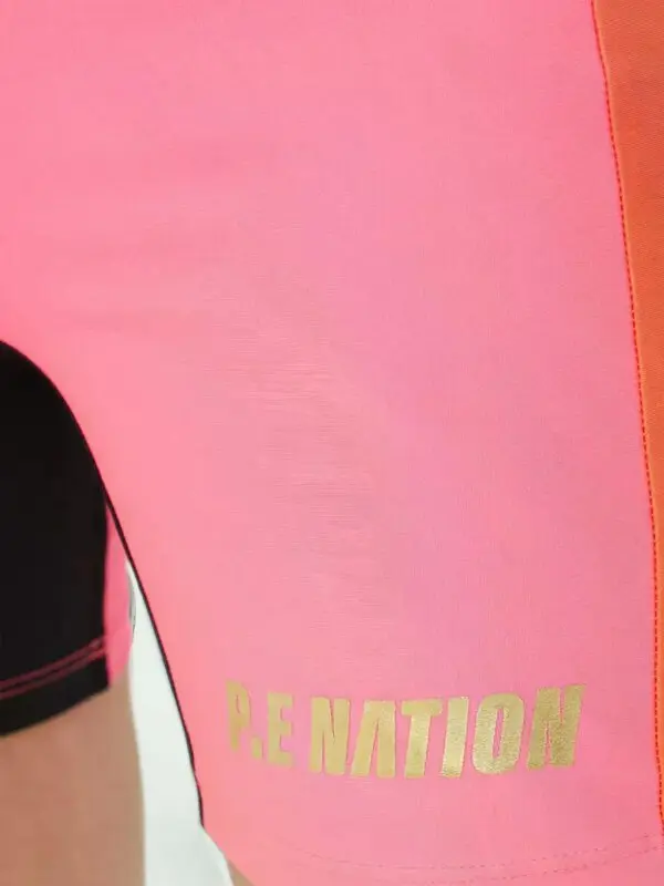 P.E Nation Colourblock Logo Shorts
