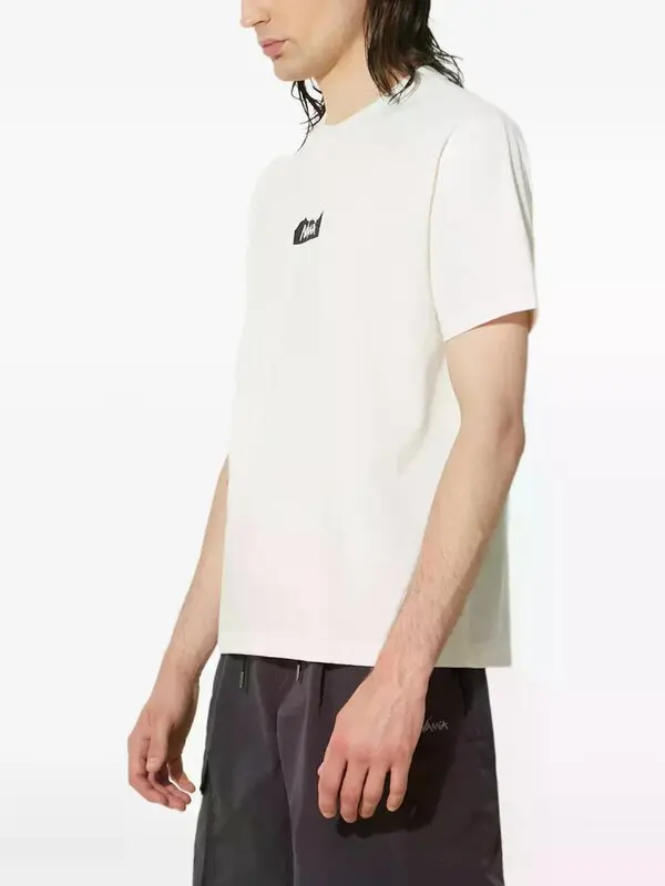 NANGA Eco Hybrid Mt Logo-print T-shirt