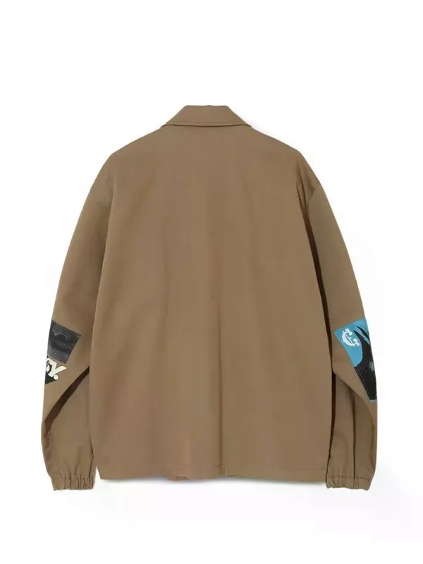 Undercover Graphic-print Patch-detail Jacket
