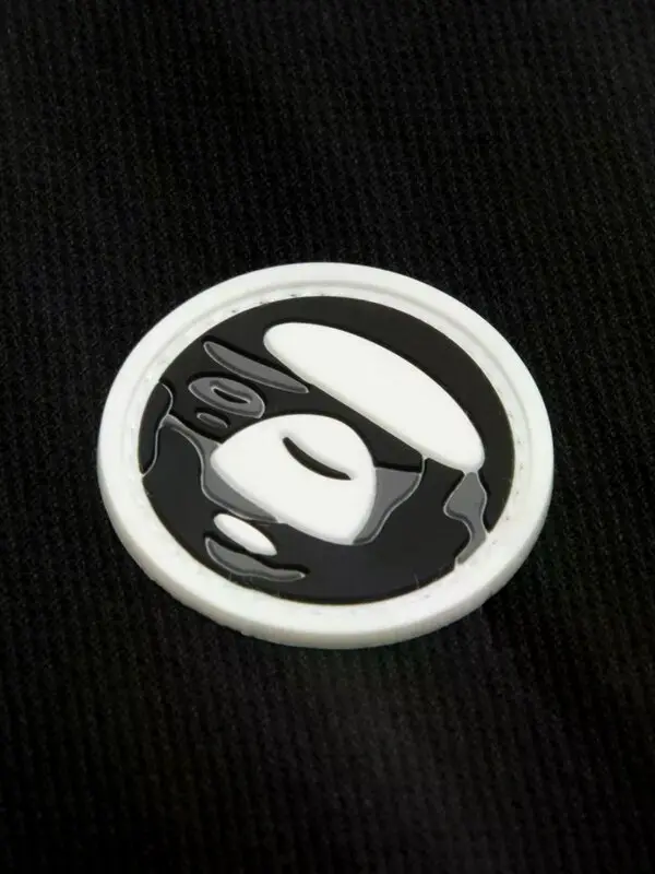 AAPE BY *A BATHING APE Aapenow Moonface Logo-patch Polo Shirt