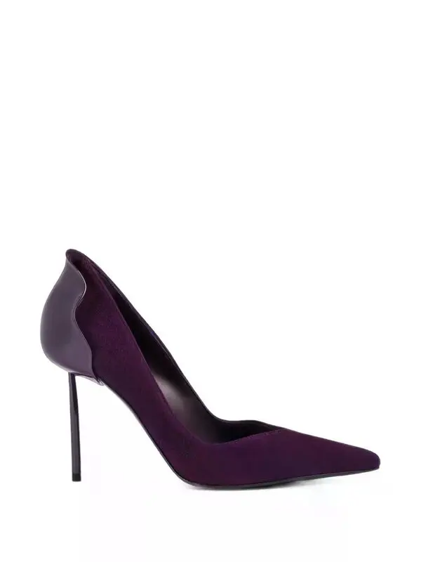 LE SILLA Petalo Suede Pumps - Purple