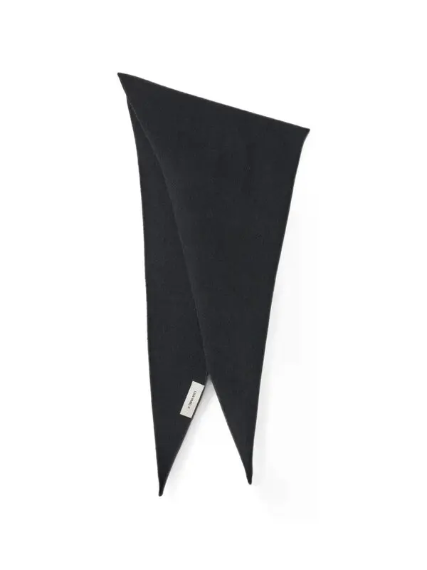 LISA YANG Florianne Triangular Scarf - Black