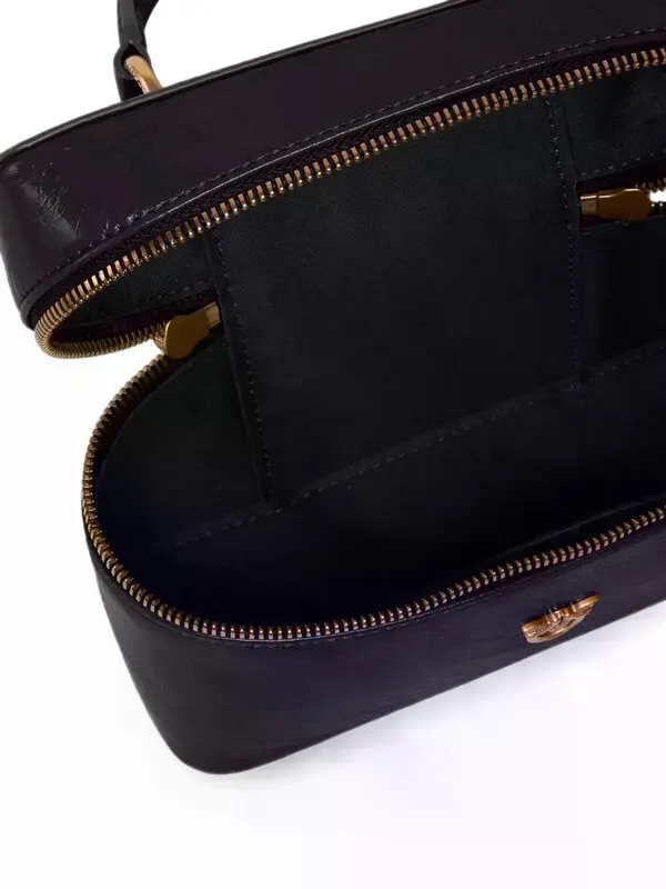 Pinko Small Crossbody Bag In Glossy Leather