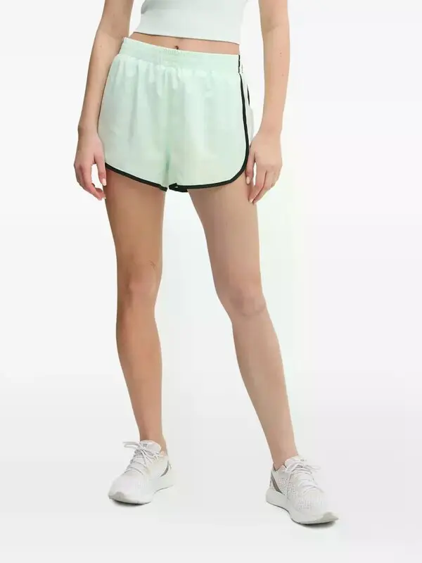 P.E Nation Performance Shorts With Side Stripe Detail - Green