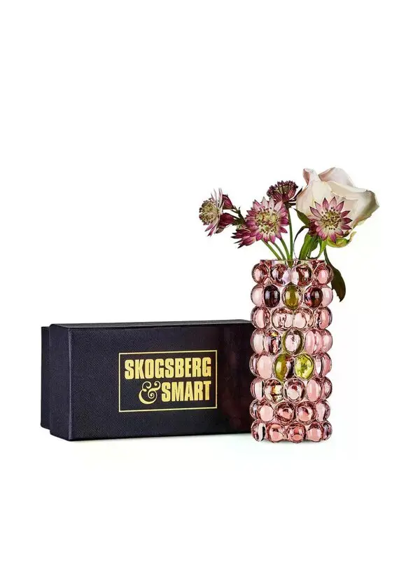SKOGSBERG&SMART Mini Hurricane Boule Hobnail Vase