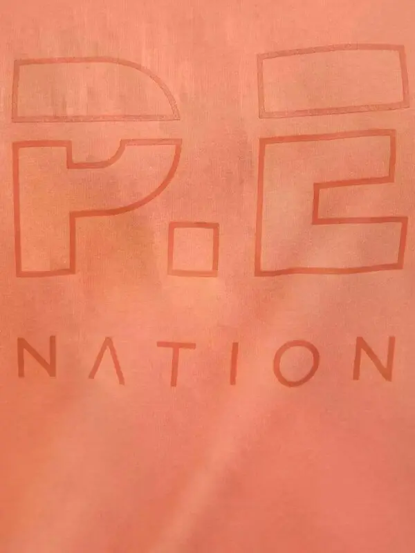 P.E Nation Embossed Logo Cotton T-shirt