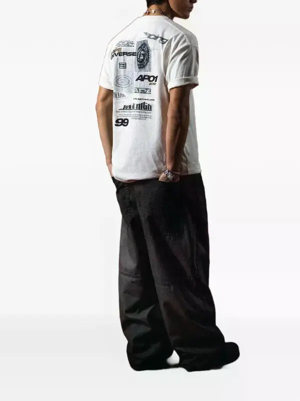 AAPE BY *A BATHING APE Aapeunvs Graphic-print T-shirt