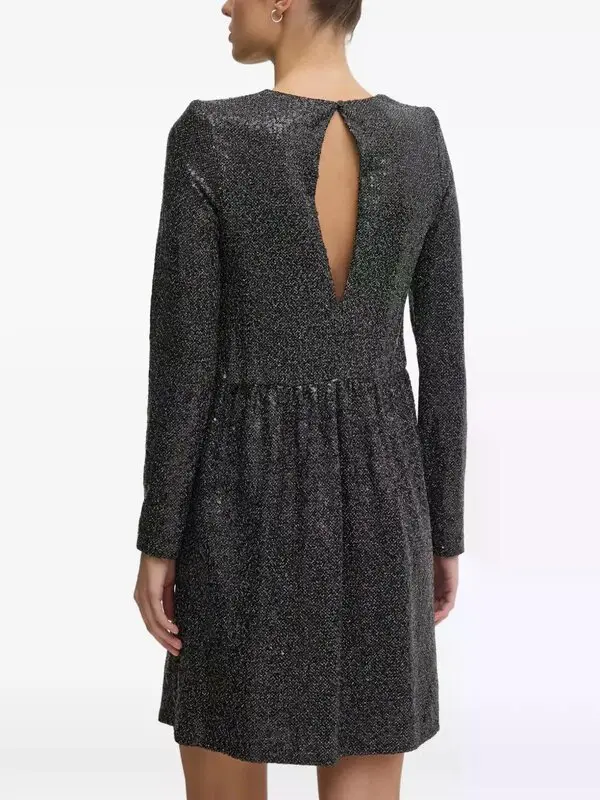 BENETTON Sequin Open-back Dress