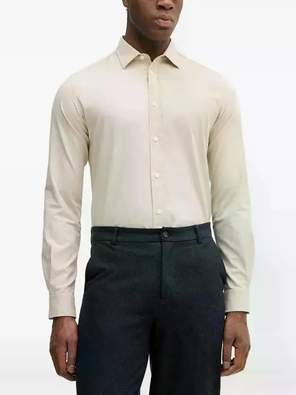 MOS MOSH Long-sleeved Buttoned Shirt