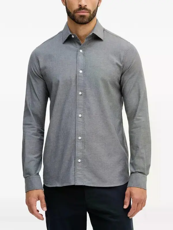 MOS MOSH Buttoned Long-sleeve Shirt