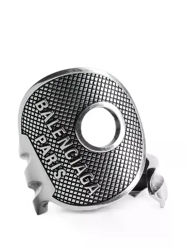 Balenciaga Neverlost Ring - Silver