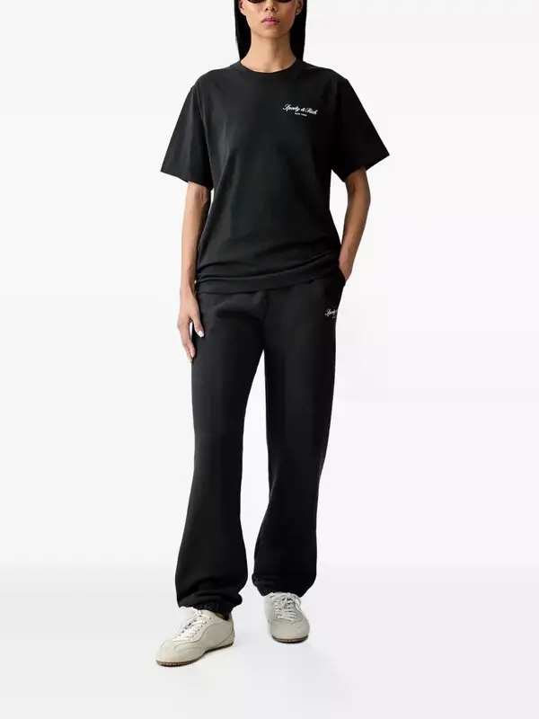 Sporty & Rich Cotton Logo T-shirt
