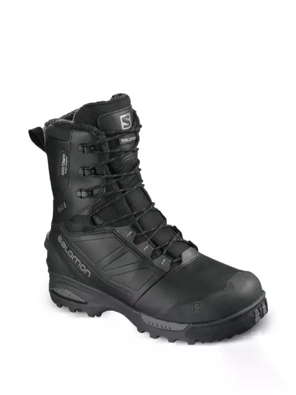 SALOMON Toundra Pro Cswp Logo-print Hiking Boots - Black