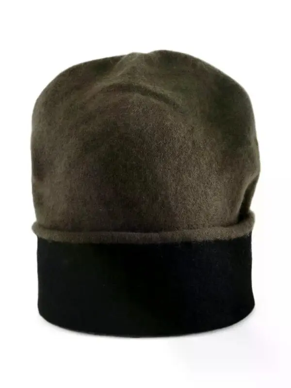 Frenckenberger Knitted Beanie Hat - Brown