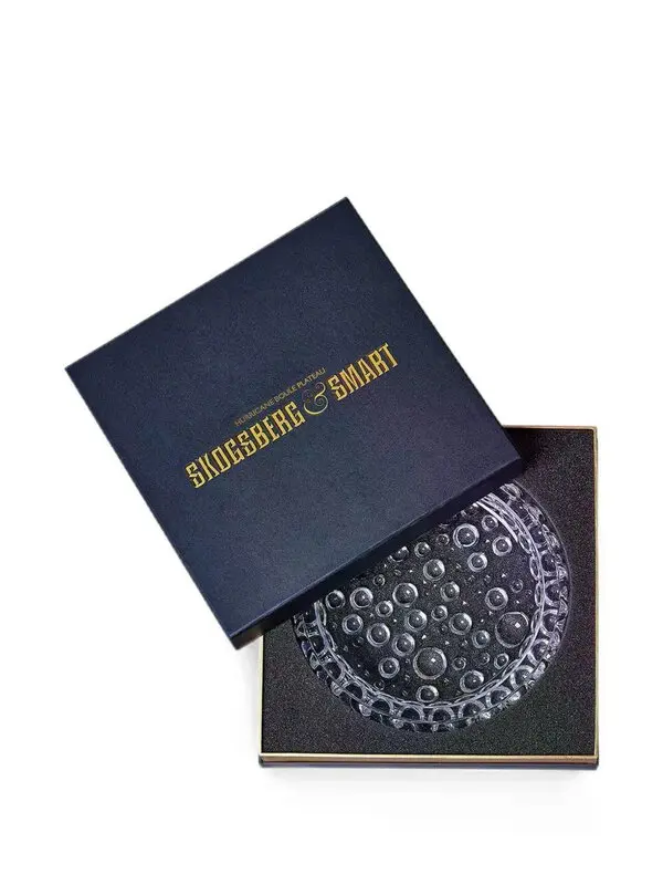SKOGSBERG&SMART Hurricane Boule Plateau Hobnail Tray