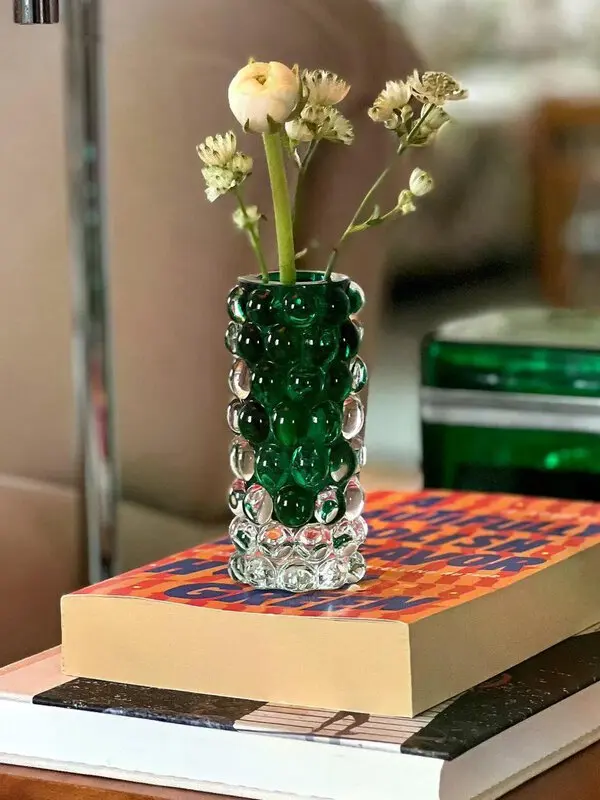 SKOGSBERG&SMART Mini Hurricane Boule Hobnail-effect Vase