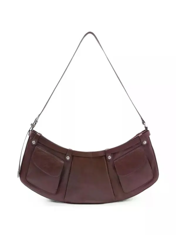 Pinko Engraved-buckle Pocket Shoulder Bag