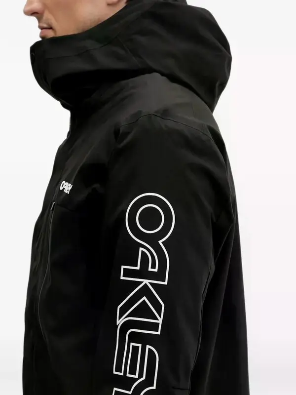 Oakley Hooded Ski Jacket With Logo Detail