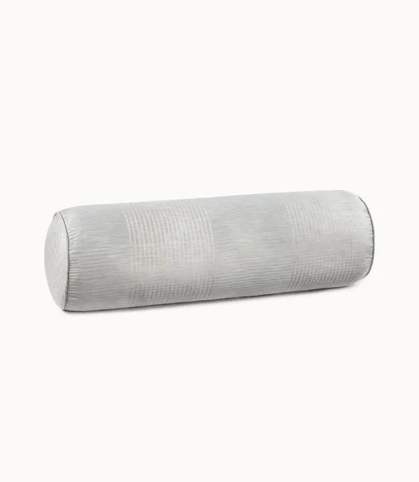 PEACOCK ALLEY Matteo Plaid Decorative Bolster Pillow