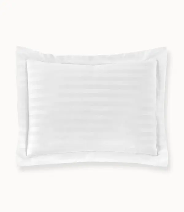 PEACOCK ALLEY Duet Sateen Sham - Ivory