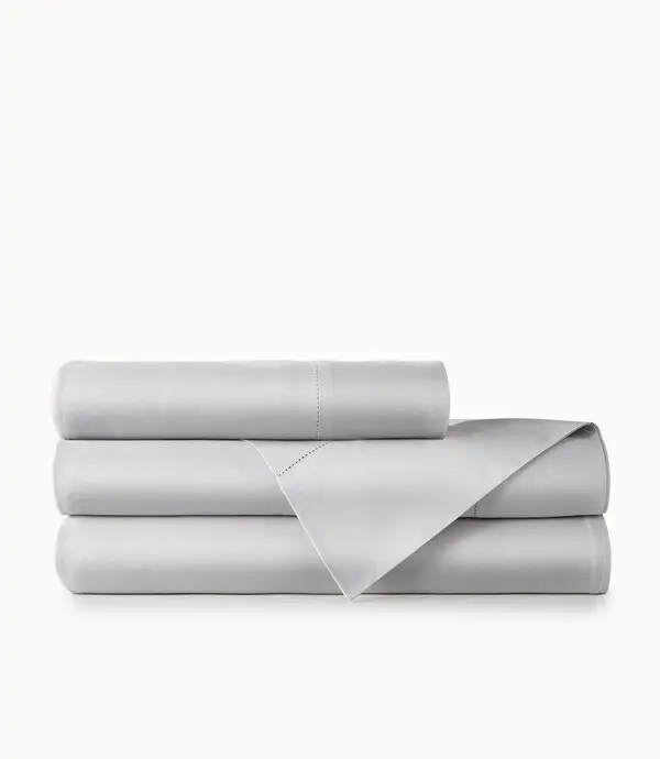 PEACOCK ALLEY Essential Sateen Sheet Set - White