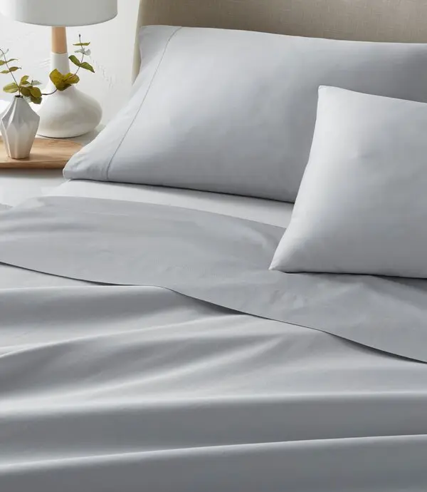 PEACOCK ALLEY Essential Sateen Sheet Set - White