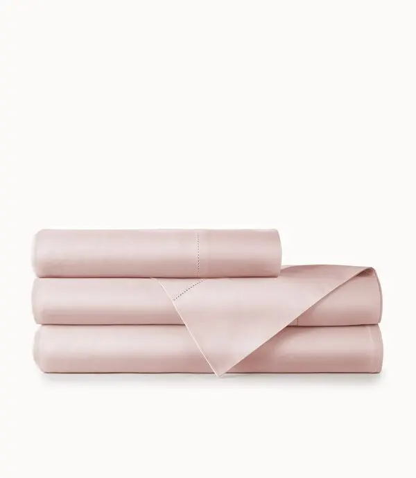 PEACOCK ALLEY Essential Sateen Sheet Set - White