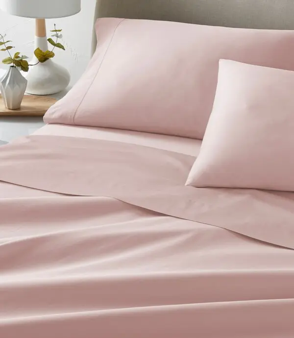PEACOCK ALLEY Essential Sateen Sheet Set - White