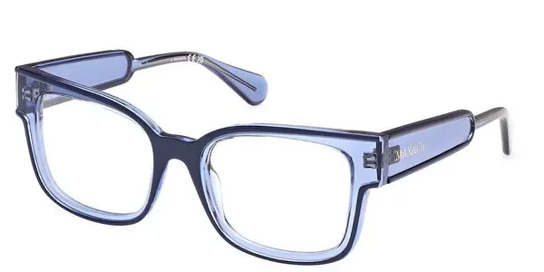 Max & Co. Mo5133 Eyeglasses - Shiny Blue