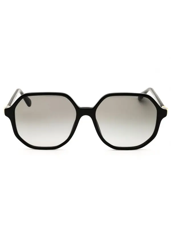 SWAROVSKI Oversized Acetate Sunglasses - Tortoise / Brown Gradient