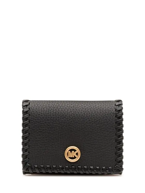 Michael Kors Mini Flap Card Case - Black
